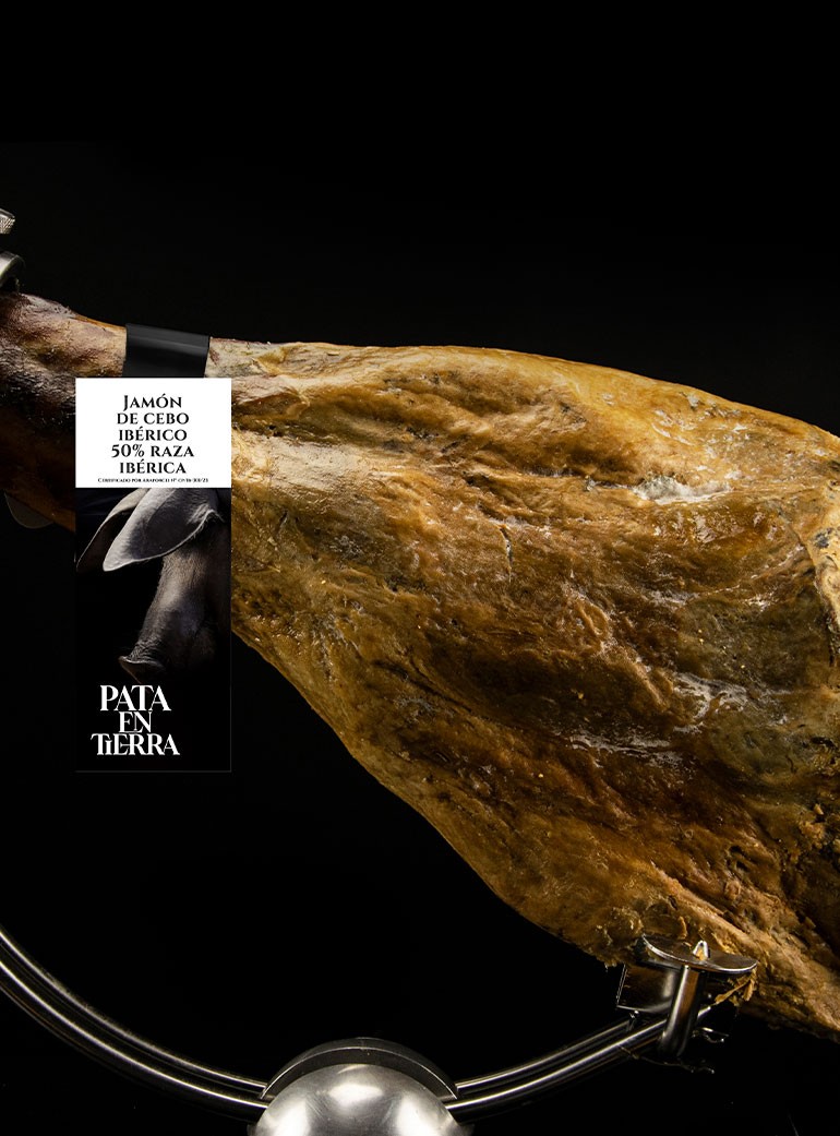 Jamón cebo de campo 50% ibérico